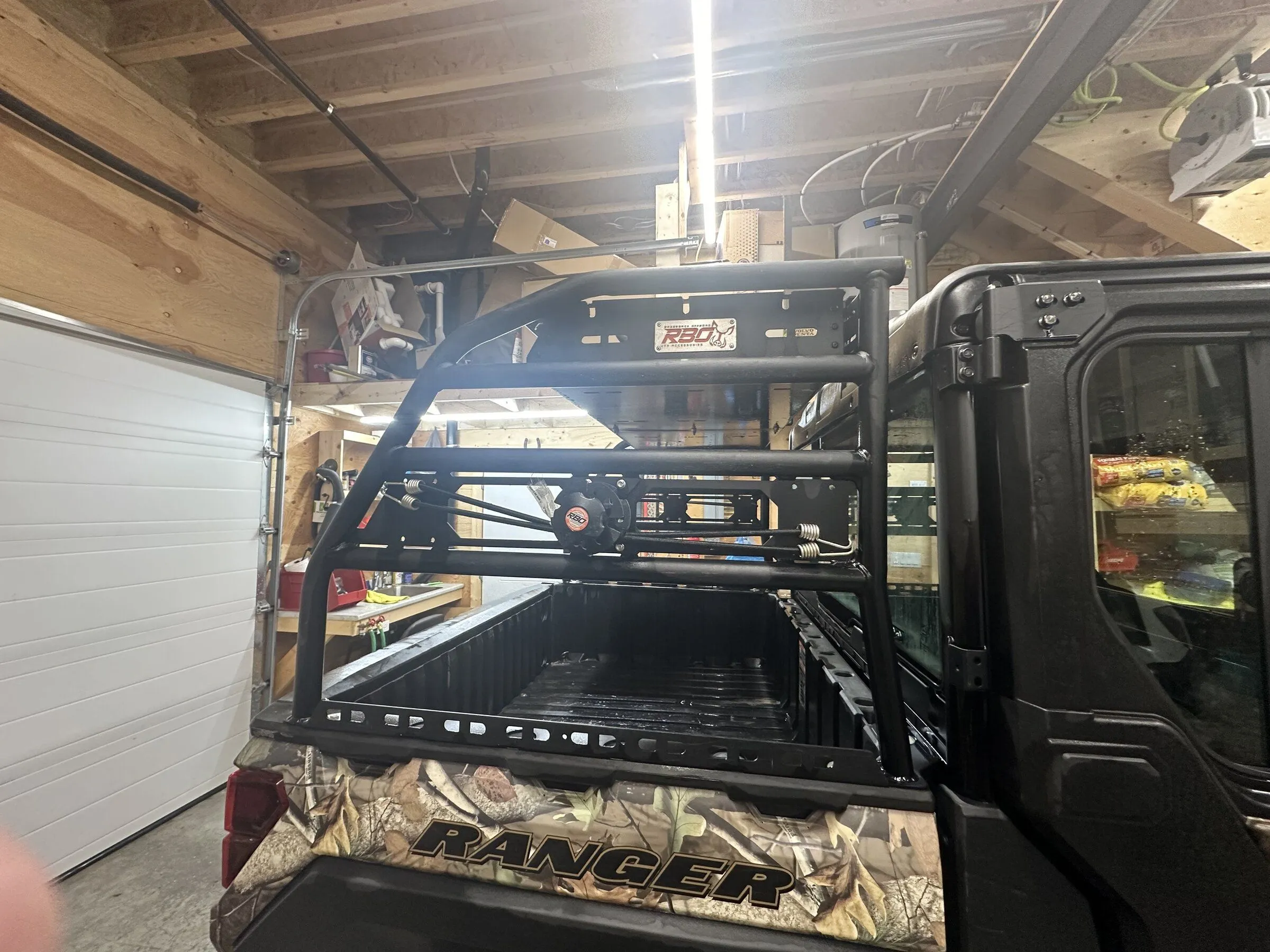 Razorback utility cargo rack | Polaris Ranger XD 1500 Forum