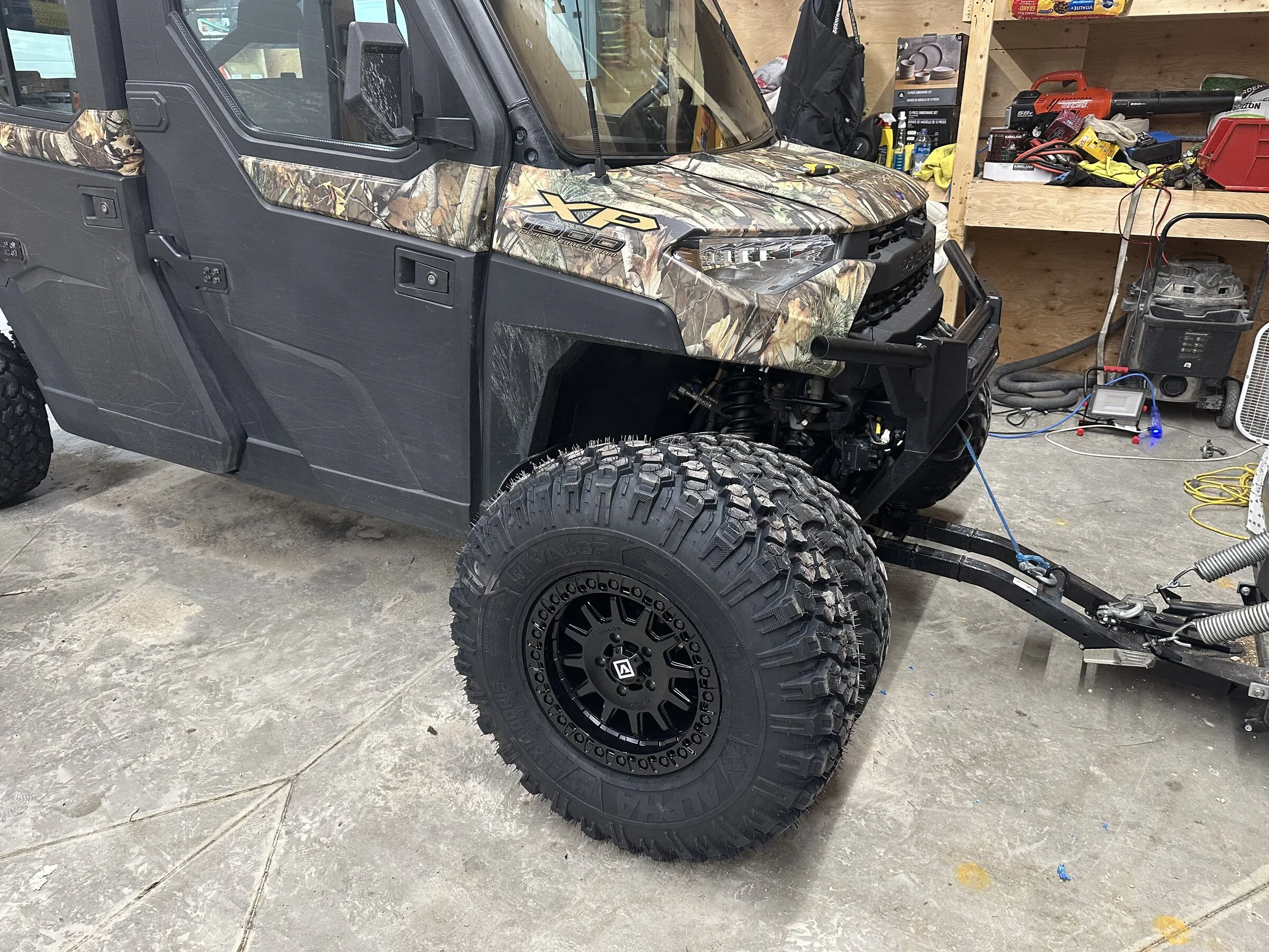 Ranger 1500 tire and wheel pics | Polaris Ranger XD 1500 Forum